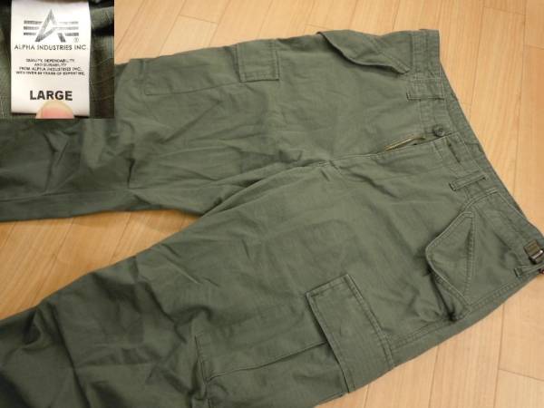 j59 アルファALPHA リップストップミリタリーパンツL軍(その他)｜売買されたオークション情報、yahooの商品情報をアーカイブ公開 ...