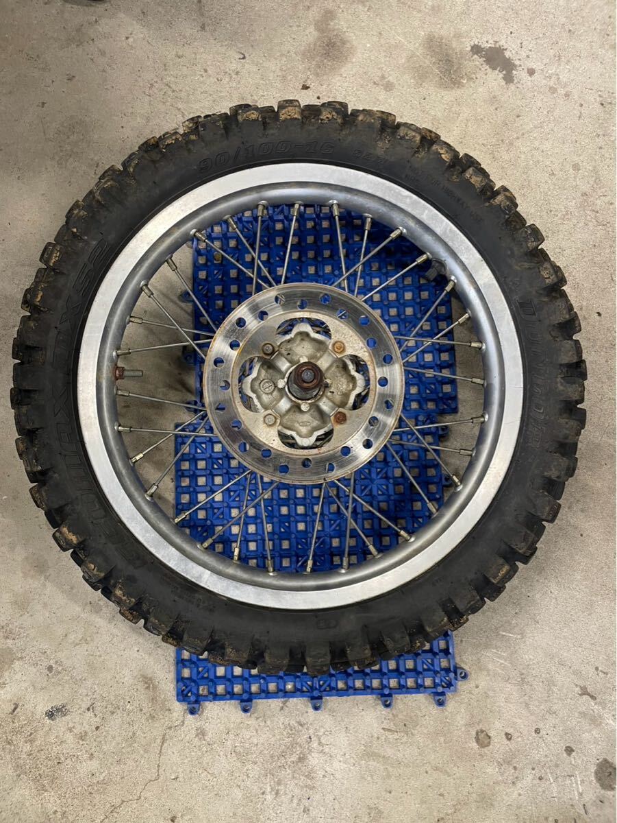 CR80 リアホイール ラージ 純正 HE04-2700 HONDA yz rm kx(リア)｜売買されたオークション情報、yahooの商品 ...
