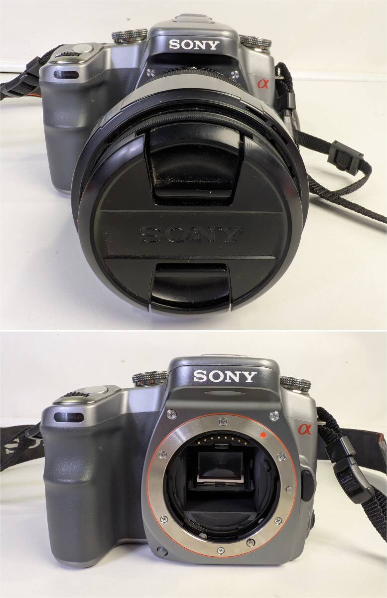 SONY ソニー α100 DSLR-A100 デジタル一眼レフカメラ Memory StickDuo対応 Compact Flash ...