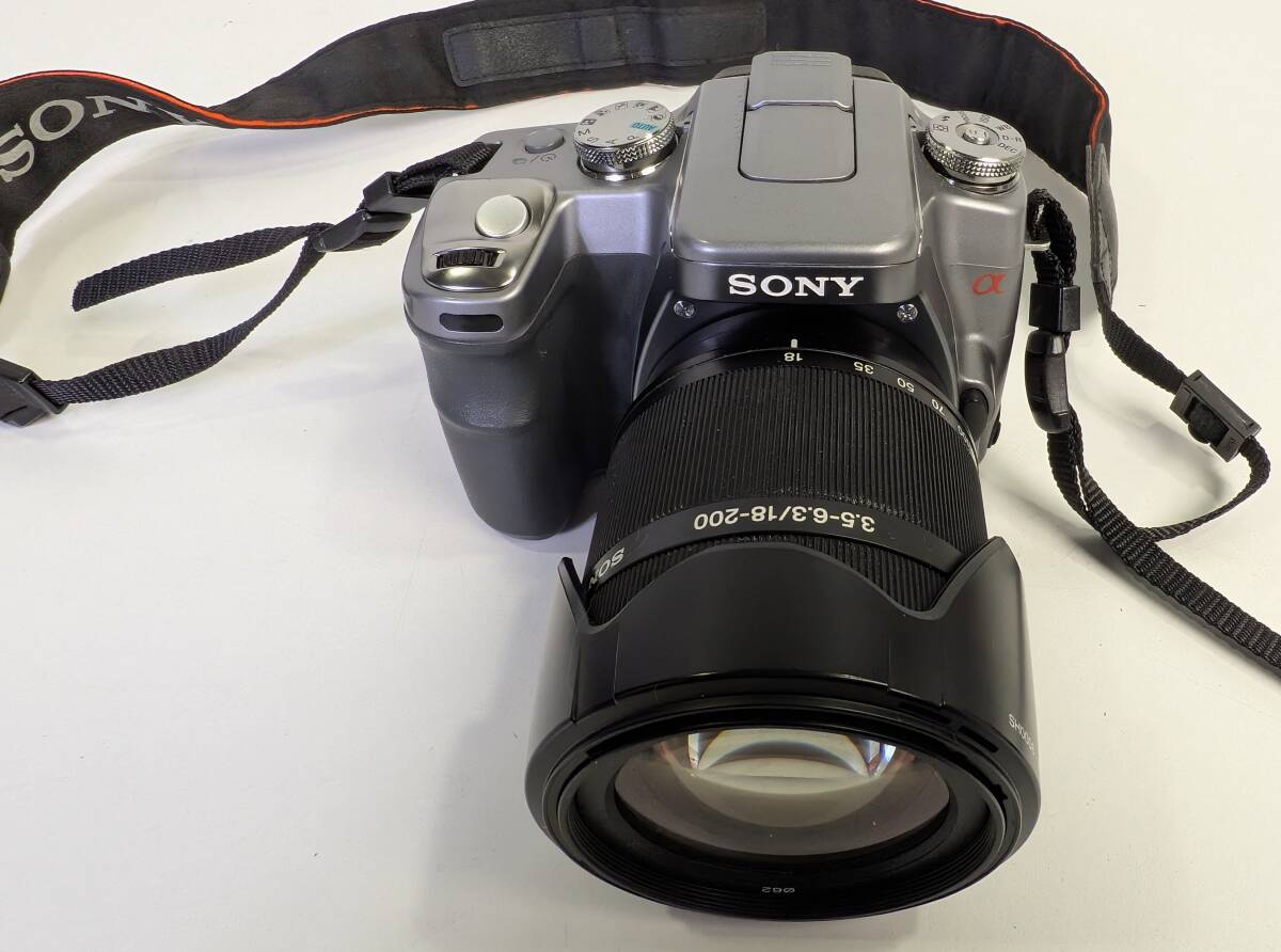SONY ソニー α100 DSLR-A100 デジタル一眼レフカメラ Memory StickDuo対応 Compact Flash ...