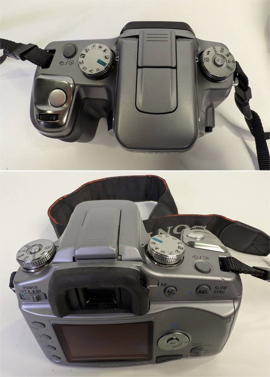 SONY ソニー α100 DSLR-A100 デジタル一眼レフカメラ Memory StickDuo対応 Compact Flash ...