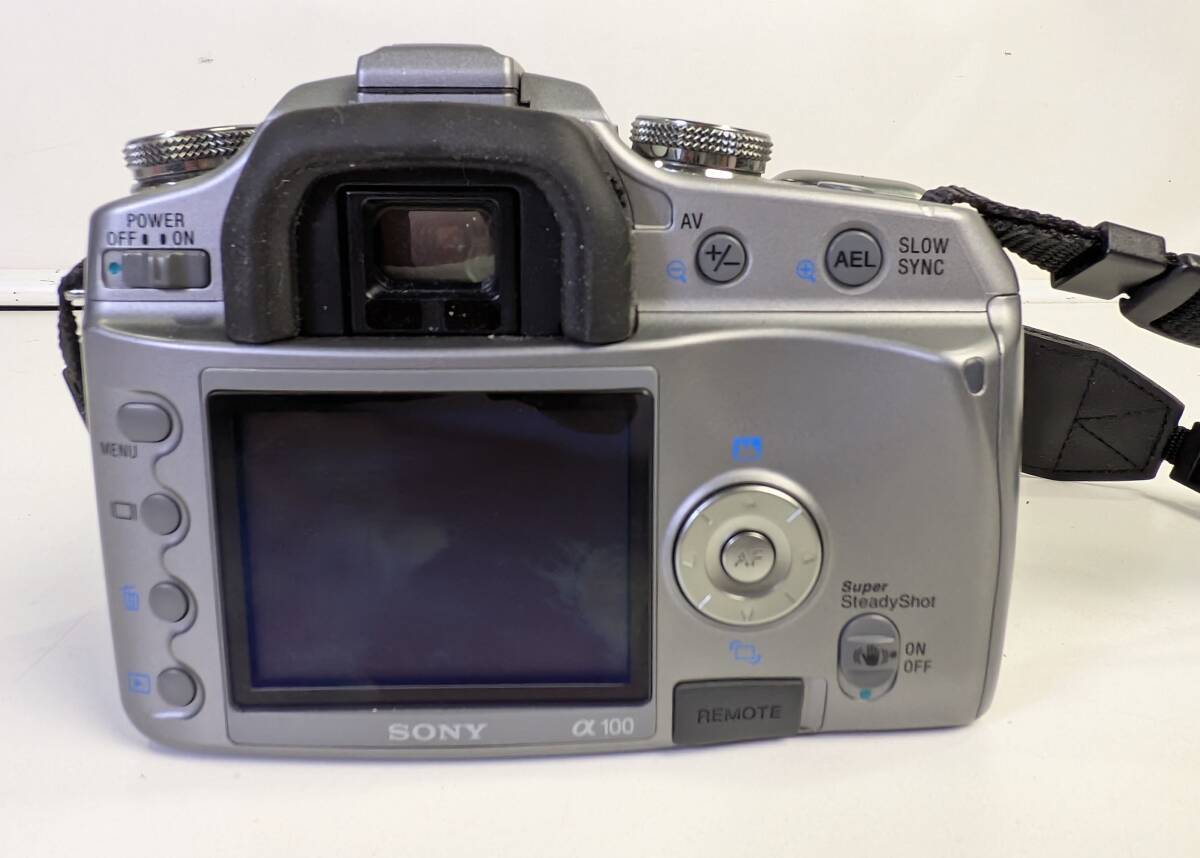 SONY ソニー α100 DSLR-A100 デジタル一眼レフカメラ Memory StickDuo対応 Compact Flash ...