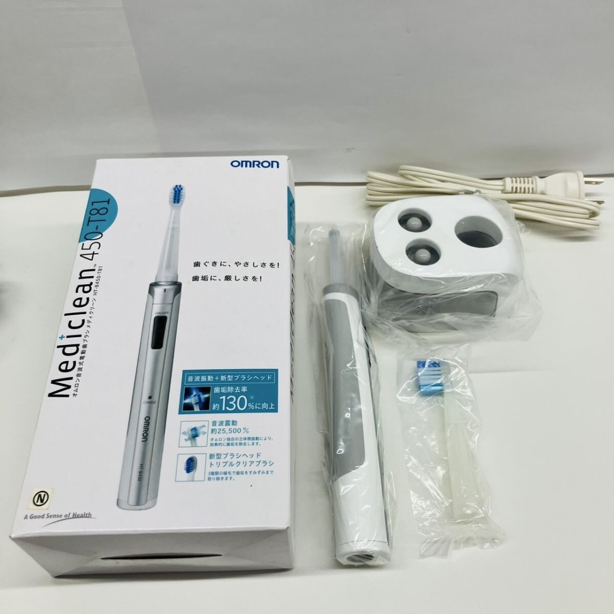 Q426-F4-35 OMRON オムロン Mediclean450-T81 音波式電動歯ブラシ メディクリーン(オムロン)｜売買されたオークション情報、yahooの商品情報をアーカイブ公開 ...