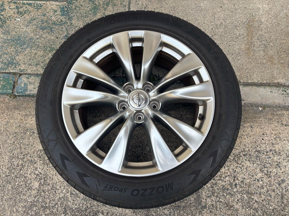日産 Y51 フーガ 純正 ホイール タイヤ 4本セット 18インチ 8J+43 245/50R18 シーマ スカイライン V36 V37(ラジアルタイヤ)｜売買されたオークション情報 ...