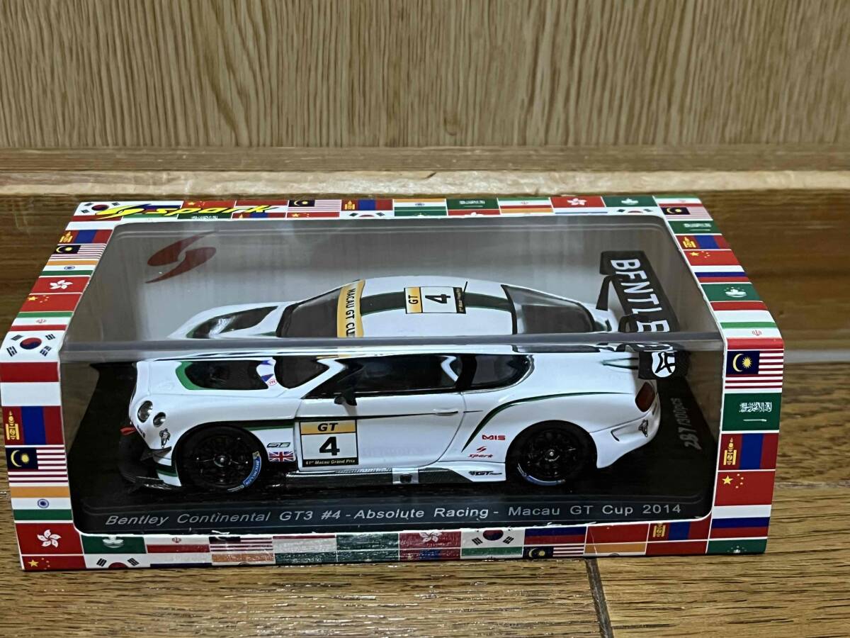 Bentley Continental GT3 ＃4 -Absolute Racing -Macau GT Cup 2014(レーシングカー)｜売買されたオークション情報、yahooの商品情報 ...
