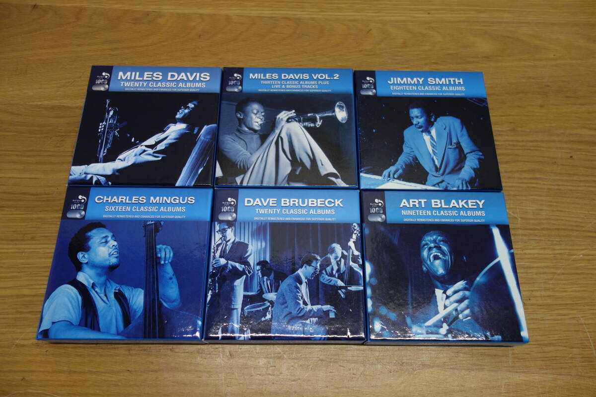 Real Gone Jazz CD 6点 各10枚入り まとめ売り MILES DAVIS JIMMY SMITH ART BLAKEY ...