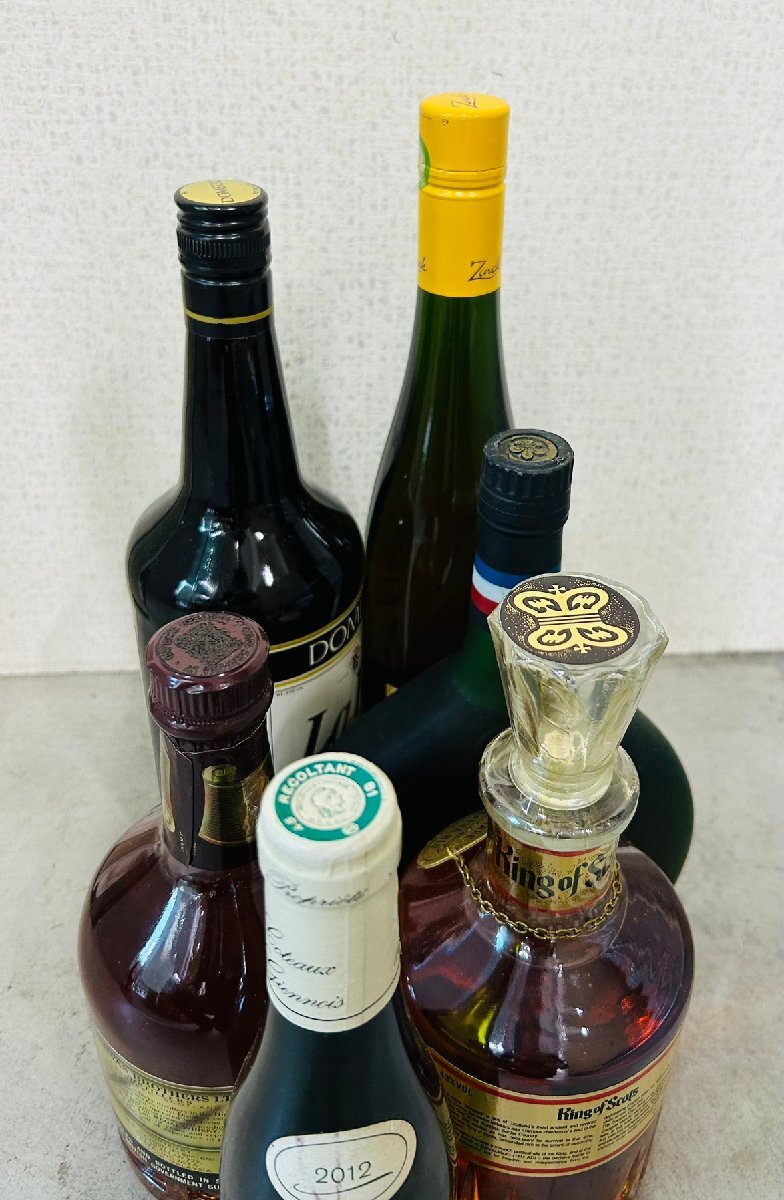 OP3427a 未開栓 お酒6点おまとめ King of Scots CHIVAS REGAL 12年 La Ina PAUL ZINCK ...