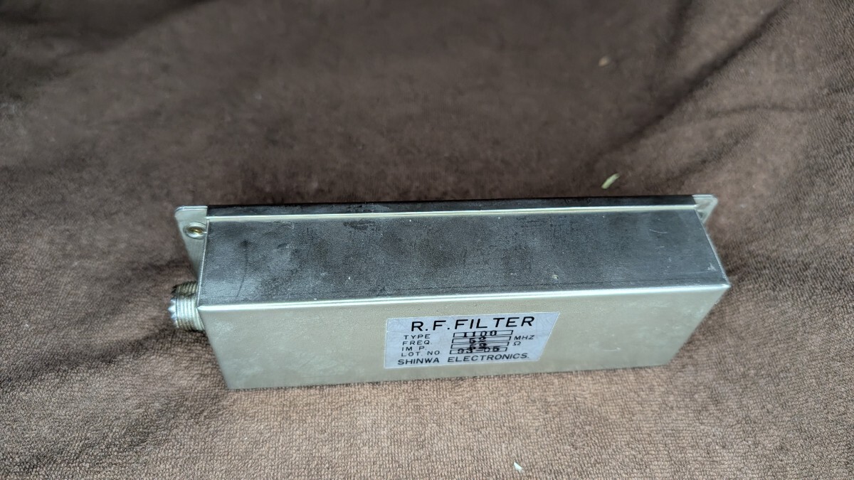 SHINWAR.F.FILTER TYPR 1100 52MHz 52Ω(その他)｜売買されたオークション情報、yahooの商品情報を ...