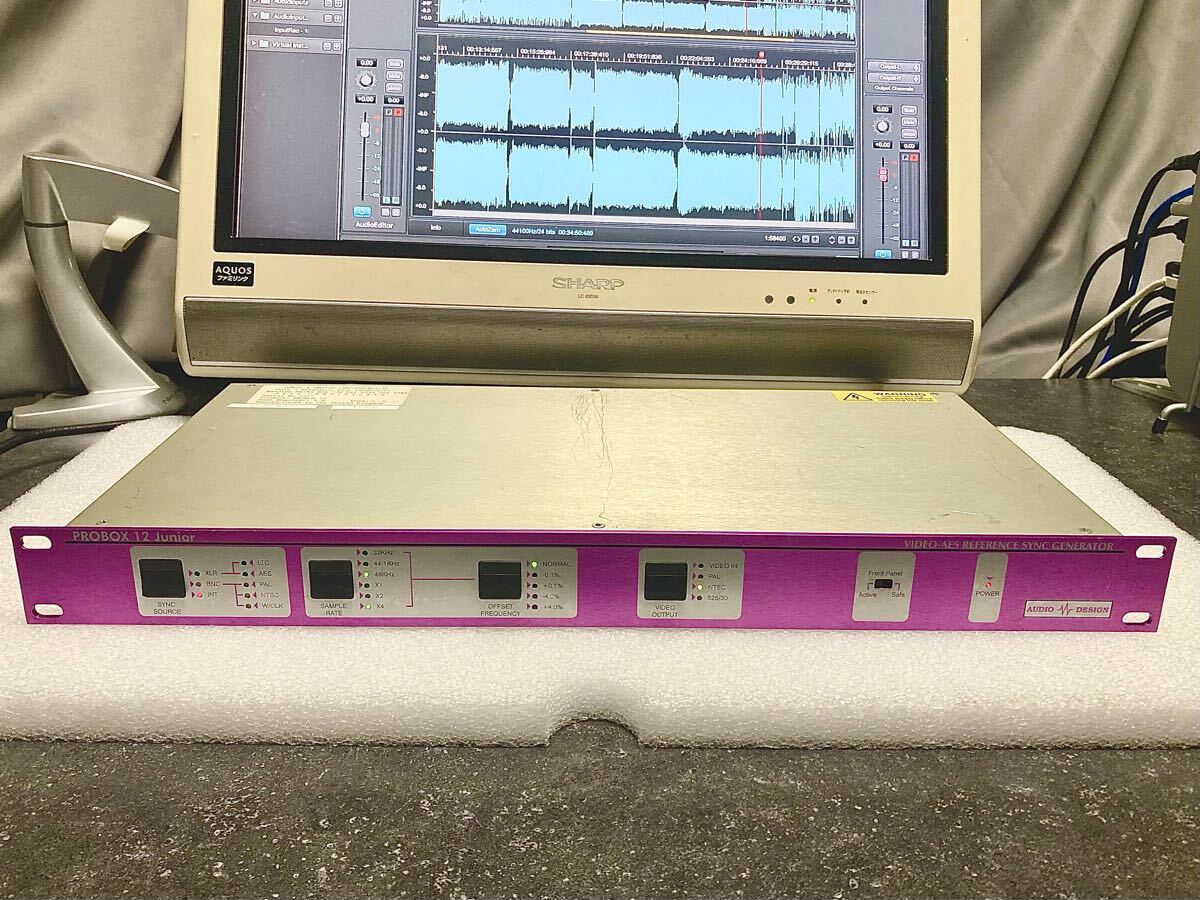 AUDIO DESIGN PROBOX 12 Junior : シンクジェネレーター/クロック; rohsendahl antelope ...