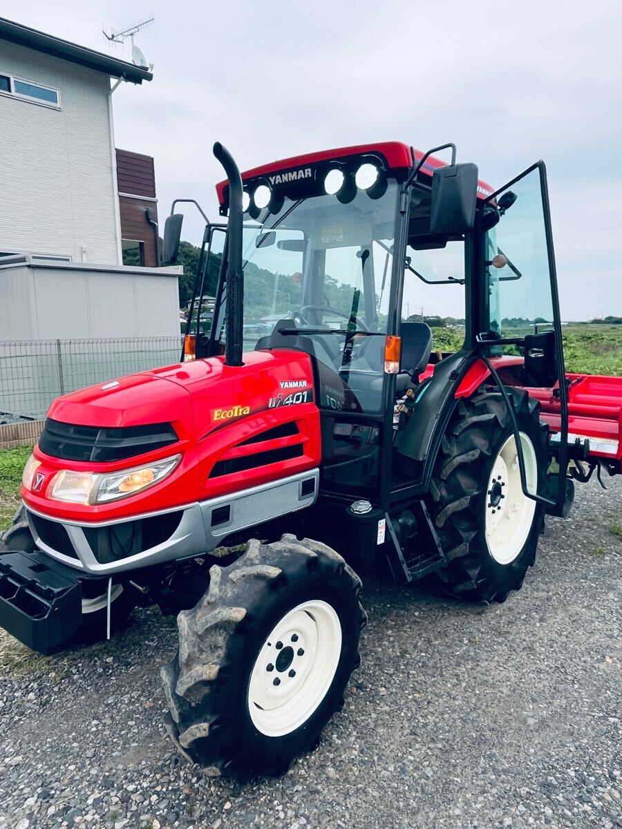 極上 ヤンマー US401 4WD 40馬力 ディーゼル トラクター - 低アワー 即戦力 栃木県足利市より 722アワ(その他)｜売買された ...