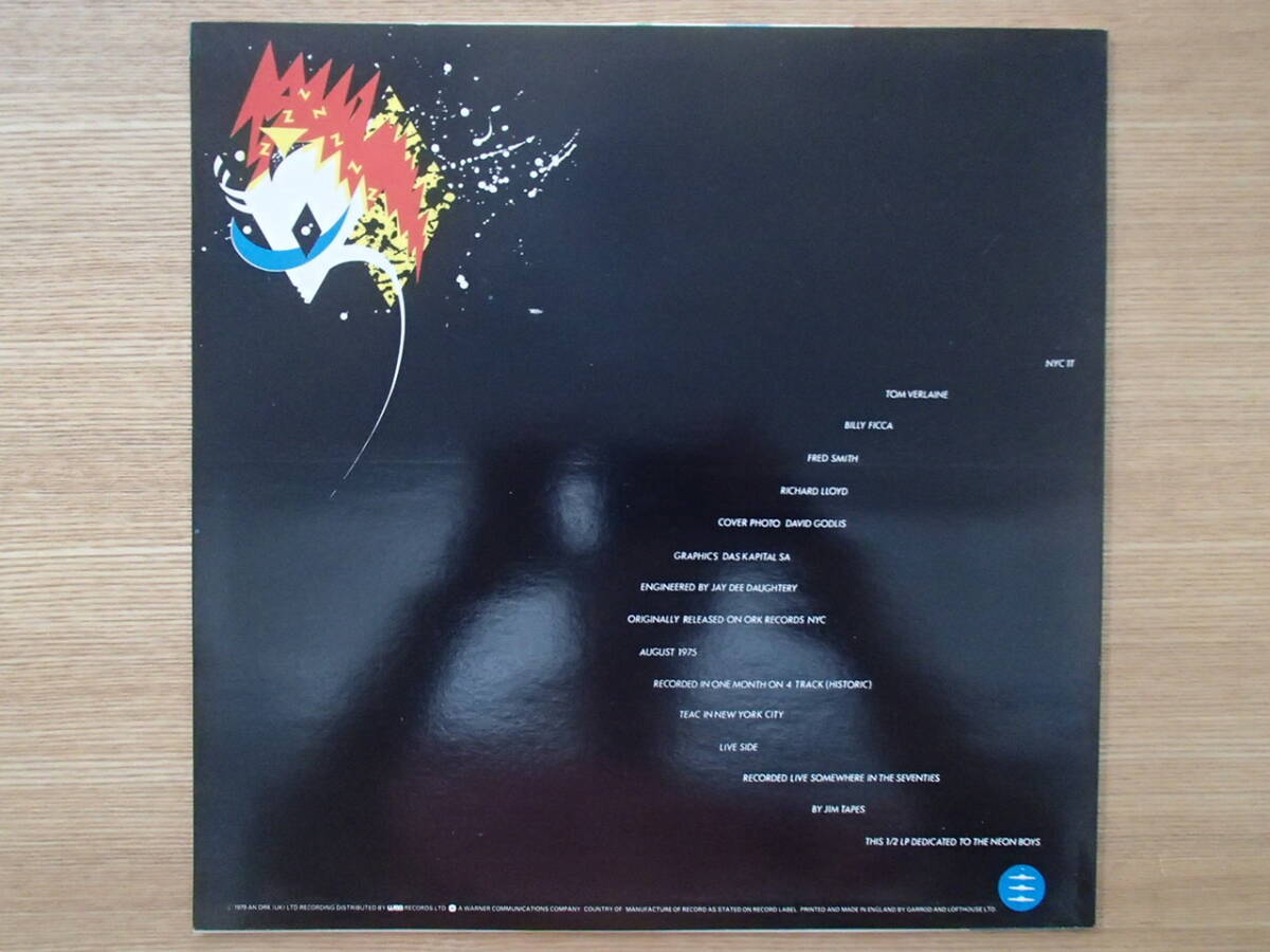 Television Little Johnny Jewel 1979年 NEWYORK PUNK UK-ORIGINAL/12"/LP未収 ...