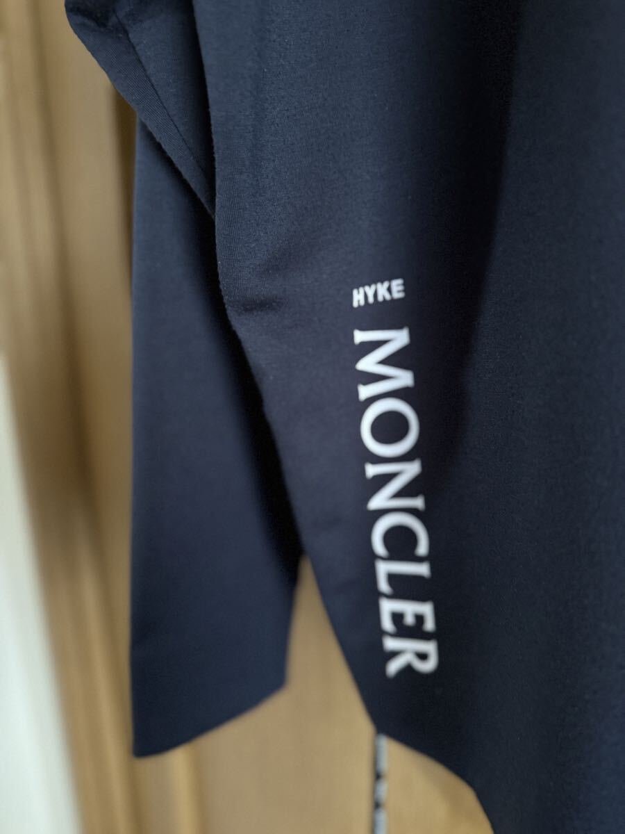 4 MONCLER HYKE モンクレール スウェット Sサイズ GENIUS SWEATSHIRT ハイク ネイビー クルーネック 長袖 ...