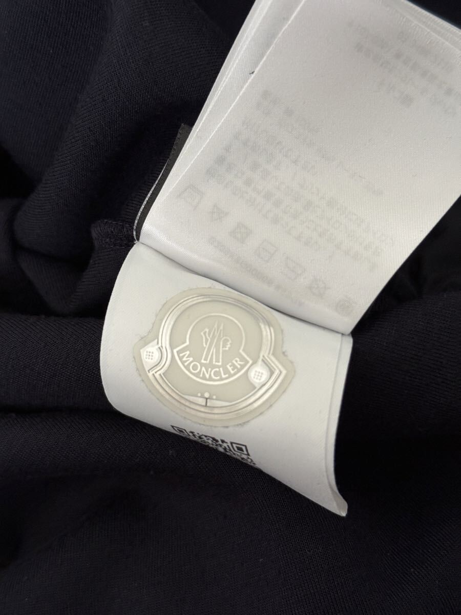4 MONCLER HYKE モンクレール スウェット Sサイズ GENIUS SWEATSHIRT ハイク ネイビー クルーネック 長袖 ...