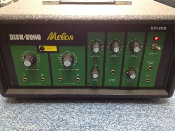 MELOS DISK ECHO SYSTEM ディスク エコー EM-200 1円スタート(エフェクター)｜売買されたオークション情報 ...