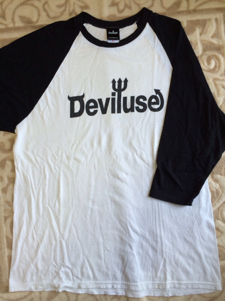Deviluse ラグラン LOGO Tシャツ ラバーバンド(その他の袖丈)｜売買されたオークション情報、yahooの商品情報をアーカイブ公開 - オークファン（aucfan.com）