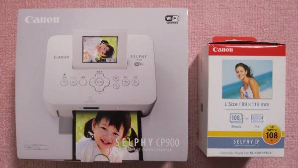 Canon SELPHY CP900 プリンタ＆用紙 インクセット(キヤノン)｜売買されたオークション情報、yahooの商品情報をアーカイブ公開 - オークファン（aucfan.com）