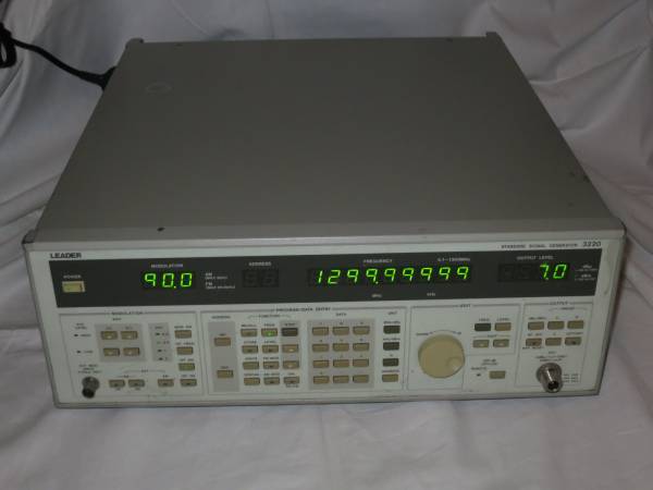 LEADER 3220 STANDARD SIGNAL GENERATOR 信号発生器(アマチュア無線)｜売買されたオークション情報 ...