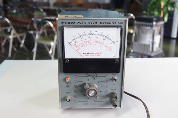 AUDIO SSVM MODEL VT-106 AC VOLTMETER AC ボルトメーター(アマチュア無線)｜売買されたオークション情報 ...