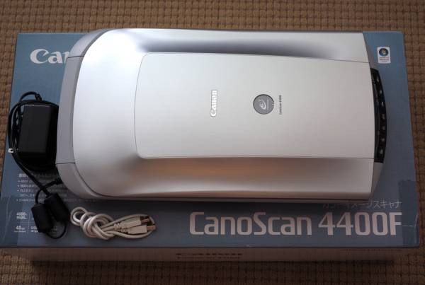 キャノンスキャナ canoscan 4400F 元箱あり(フラットベッドスキャナ)｜売買されたオークション情報、yahooの商品情報を ...