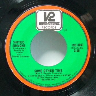 7inch 試聴 SIMTEC SIMMONS INNOVATION II 8047 SOME(R&B、ソウル)｜売買されたオークション情報 ...