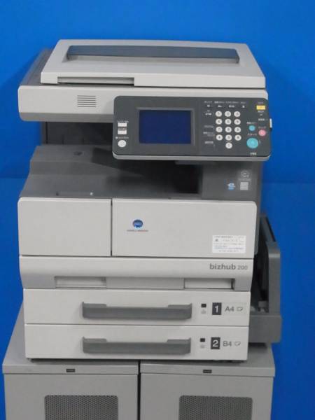 コニカミノルタ A3対応モノクロ複合機 bizhub 200 卓上C/P(本体)｜売買されたオークション情報、yahooの商品情報をアーカイブ ...