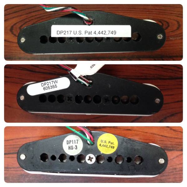 DIMARZIO ディマジオ YJM HS-4 x 2個 HS-3 x 1個セット(ピックアップ)｜売買されたオークション情報、yahooの ...