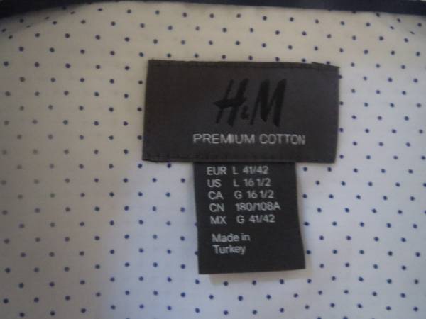 H＆M premium cotton ドッド柄(Lサイズ)｜売買されたオークション情報、yahooの商品情報をアーカイブ公開 - オークファン ...