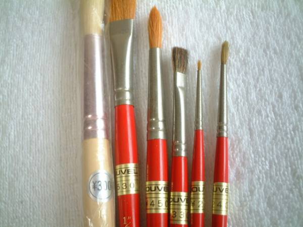 絵筆 画筆 6本まとめてセット WVR NOUVEL VISUAL BRUSH(絵筆)｜売買されたオークション情報、yahooの商品情報をアーカイブ公開 - オークファン（aucfan.com）