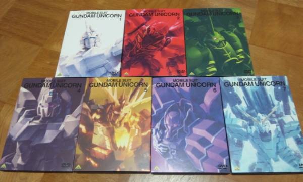 機動戦士ガンダムUC ユニコーン DVD 全7巻 初回版 正規品(か行)｜売買されたオークション情報、yahooの商品情報をアーカイブ公開 ...