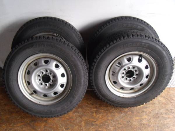 144175 175R14 LT 8PR ブリザック REVO 969 鉄ホイールセット(スタッドレスタイヤ)｜売買されたオークション情報 ...