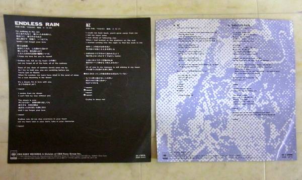 EP X/ENDLESS RAIN/紅 レア プロモ盤 XJAPAN/HIDE/か2-21(X JAPAN)｜売買されたオークション情報 ...