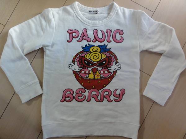 正規品 ヒスミニ PANIC BERRY ミニちゃん 白 120(トレーナー)｜売買されたオークション情報、yahooの商品情報をアーカイブ ...