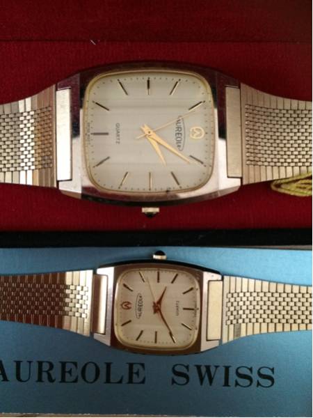 aureole オレオールSW-e115.SW-e125腕時計男女ペアセット(3針（時、分、秒）)｜売買されたオークション情報、yahooの商品情報をアーカイブ公開 - オークファン ...