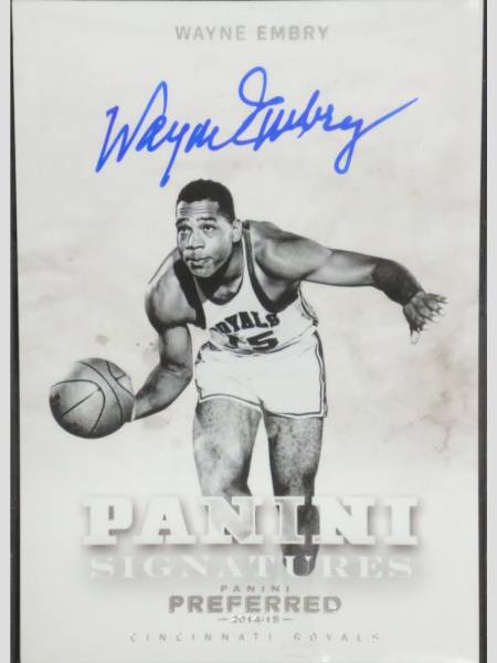 2014-15 PANINI PREFERRED WAYNE EMBRY ROYALS AUTO #30/30(その他)｜売買された ...