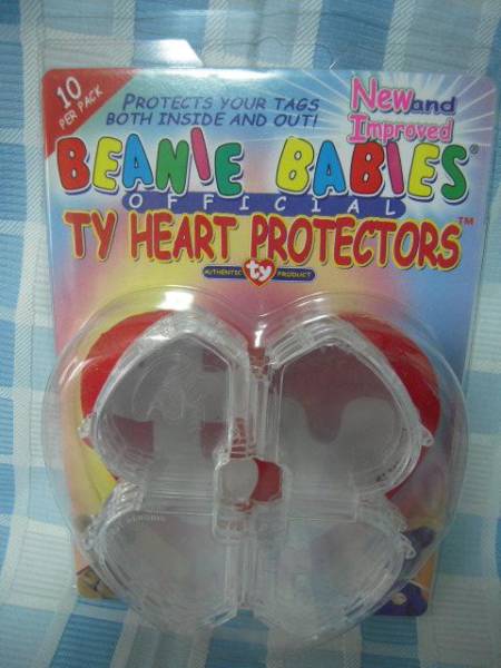 TY HEART PROTECTORS ty タグプロテクター10個入 中見えタイプ(Ty ビーニーズ)｜売買されたオークション情報 ...