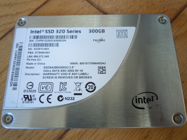intel SSD 320 Series 300GB 品(256GB～)｜売買されたオークション情報、yahooの商品情報をアーカイブ公開 ...