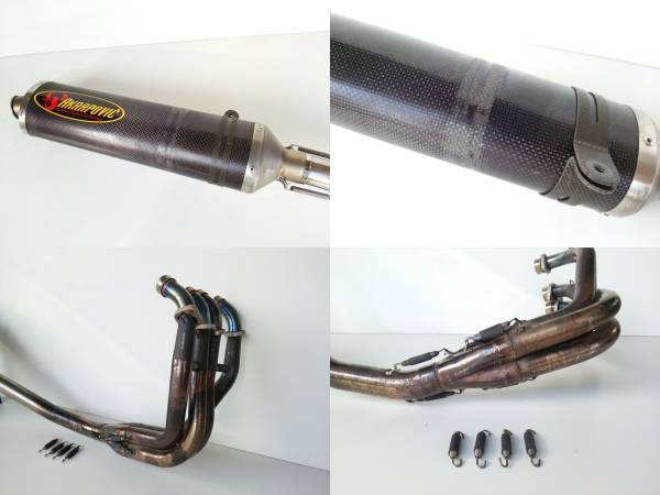 ZX-7R アクラポビッチ製 フルエキ AKRAPOVIC zx7r/7RR(マフラー本体（社外）)｜売買されたオークション情報、yahooの ...