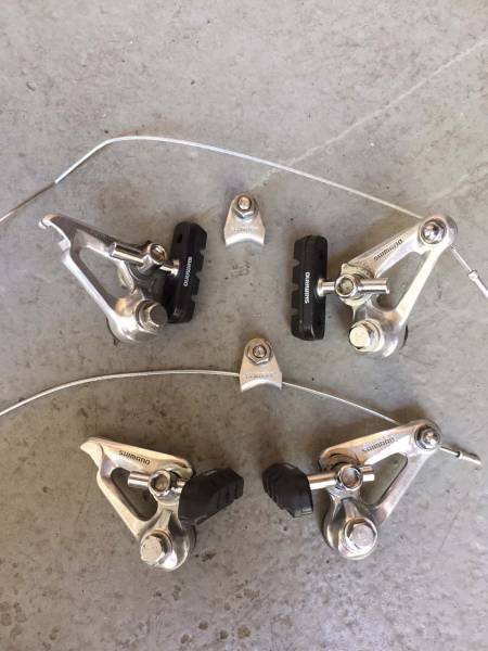 shimano BR-AT50 シマノ カンチブレーキ OLD MTB ランドナー(ビンテージパーツ)｜売買されたオークション情報、yahoo ...