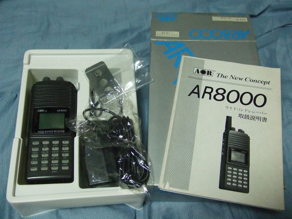 AOR AR8000 ワイドバンドレシーバー/ハンディ受信機/秘話解読(受信機)｜売買されたオークション情報、yahooの商品情報をアーカイブ ...