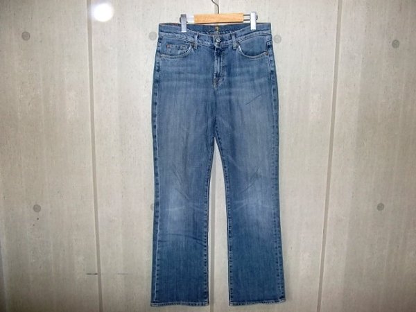 e167 セブンフォーオールマンカインド ジーンズ 32紺 6(男性用)｜売買されたオークション情報、yahooの商品情報をアーカイブ公開 ...