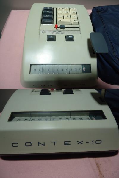 コンテックス CONTEX-10 レトロ 計算機 電卓 アンティーク(その他)｜売買されたオークション情報、yahooの商品情報をアーカイブ公開 - オークファン（aucfan.com）