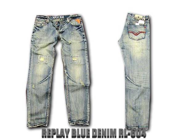 REPLAY リプレイ NewModel Vintage加工デニム Big-size W38-604(W37以上)｜売買されたオークション情報 ...