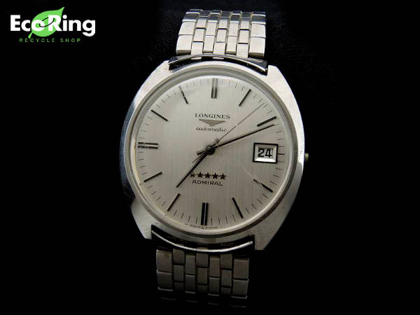 1円 ロンジン アドミラル 自動巻き メンズ腕時計 銀色 AP522(アドミラル)｜売買されたオークション情報、yahooの商品情報を ...