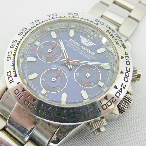 ROYAL ARMANY ロイヤル アルマーニ メンズ クロノグラフ RX-08(アルマーニ)｜売買されたオークション情報、yahooの商品 ...