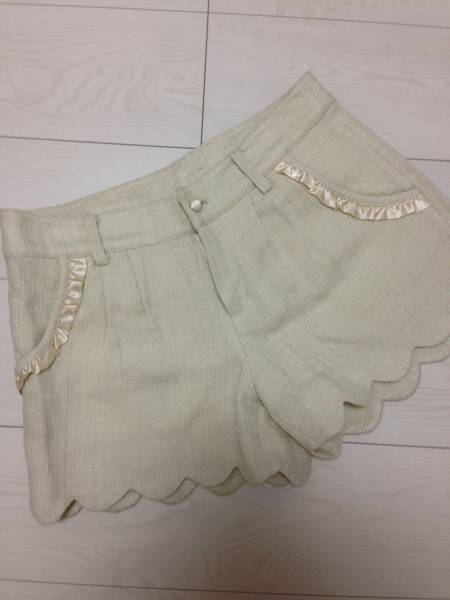 PRIME PATTERN プライムパターン 春 ショートパンツ 白 リボン(Mサイズ)｜売買されたオークション情報、yahooの商品情報を ...