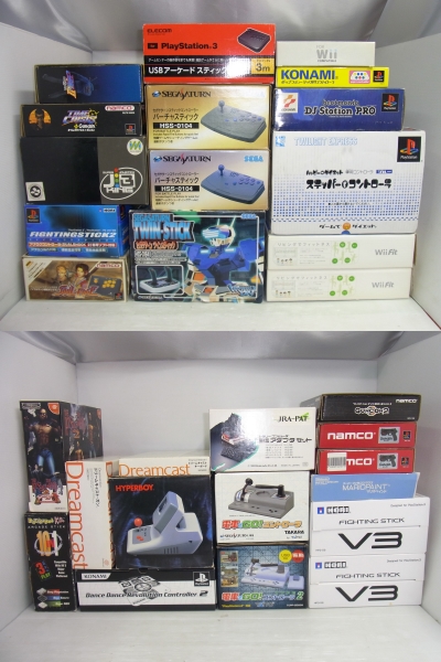 ジャンク PS1 2 3/Wii/SFC/DC/FC/SS スティック/ガンコン 大量 Y(テレビゲーム)｜売買されたオークション情報、yahooの商品情報をアーカイブ公開 - オークファン ...