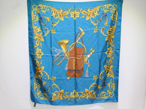 正規 セリーヌ 高級スカーフ ストール 大判 シルク HA805(服飾小物)｜売買されたオークション情報、yahooの商品情報をアーカイブ公開 ...
