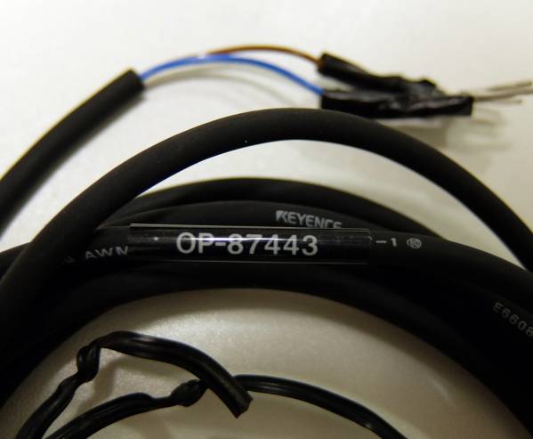 キーエンス 画像判別センサ モニタ電源ケーブル OP-87443(電材、配電用品)｜売買されたオークション情報、yahooの商品情報を ...
