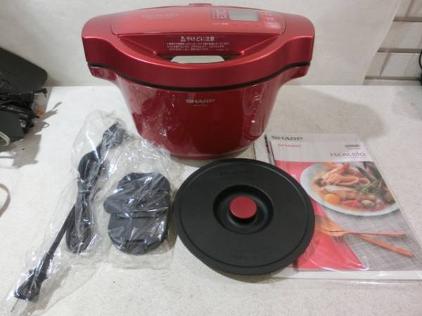SHARP HEALSIO HOT COOK KN-HT99A-R 電気無水鍋 レッド(鍋)｜売買されたオークション情報、yahooの商品情報 ...