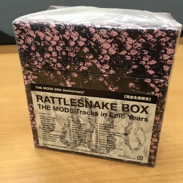 THE MODS RATTLESNAKE BOX 25周年完全生産限定13枚組BOX SET(その他)｜売買されたオークション情報、yahoo ...